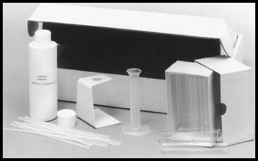 Optical Cementing Mixing Kit and Lens Cleaning Supplies. From Summers ...